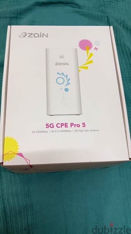 Cpe Pro 5 Zain Sim Only 5g Router Networking Communication 102628262