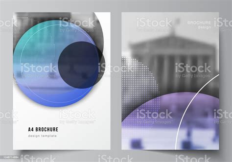 A4 형식 현대 표지 샘플의 벡터 레이아웃 안내 책자 잡지 전단지 책자 연례 보고서에 대 한 서식 파일을 디자인 합니다 다채로운