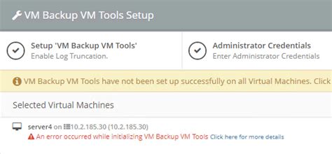 Vmware Altaro Vm Tools Failing To Deploy Hornetsecurity Knowledgebase