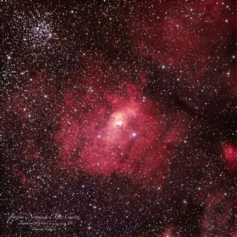 Bubble Nebula M52 Cluster Experienced Deep Sky Imaging Cloudy Nights