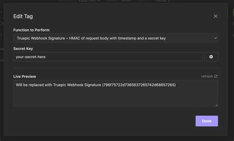 Github Kencorbetttruepicinsomnia Plugin Truepic Webhook Signature
