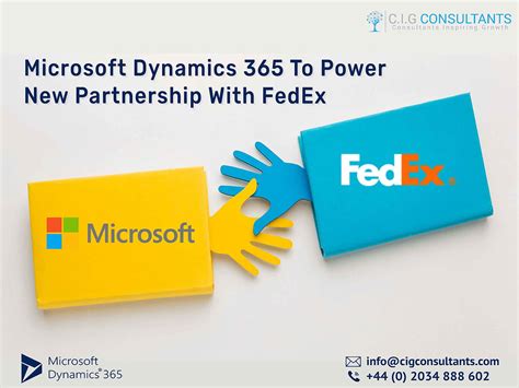 Microsoft Dynamics 365 To Power New Partnership With Fedex