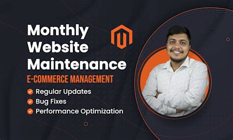 Monthly Magento Ecommerce Website Management And Maintenance By