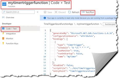 Create Timer Trigger Azure Function In Visual Studio 2019 Azure Lessons