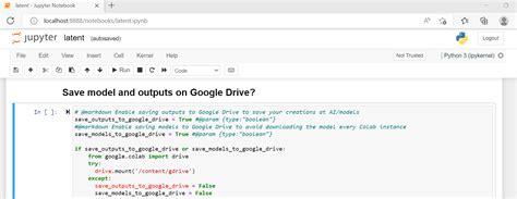 How To Run Ipynb File Locally With Form Like Colab Google R Deeplearning