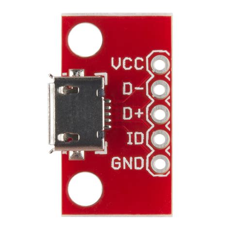 Usb Microb Breakout Sparkfun