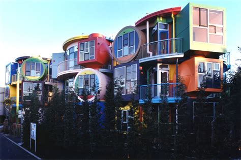 Small Colorful Stackable Loft Apartments In Tokyo Japan Tiny House Pins