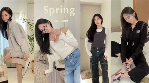 Spring🪺봄을 위한 꾸안꾸 패션item 모음집˚₊🌐📓🧥ㅣ요즘ootd 레이어드티•반팔니트•셋업추리닝etcㅣ보부상백ㅣ데님 총집합👖ㅣ역대급할인이벤트🙌🏻 Youtube