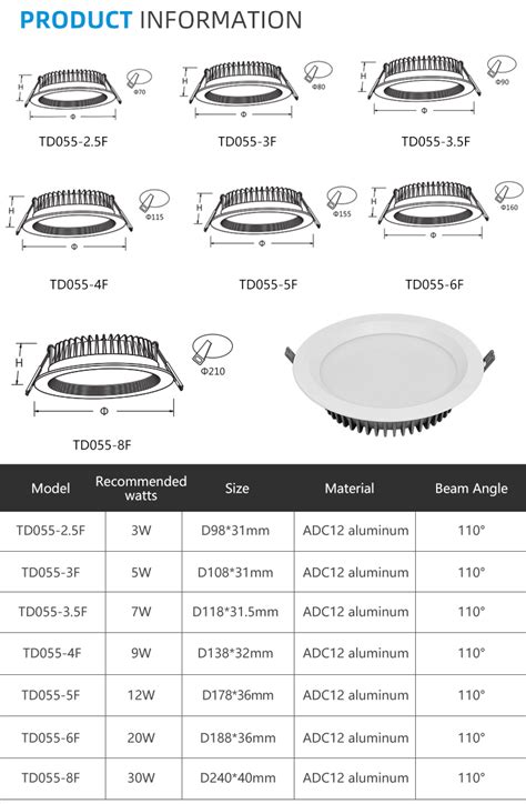 China Customized Smd Led Down Light Skd Housing Manufacturers Suppliers Factory Allway Lighting
