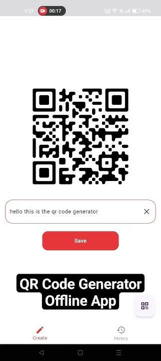 Qr Code Generator App Offline Free Youtube