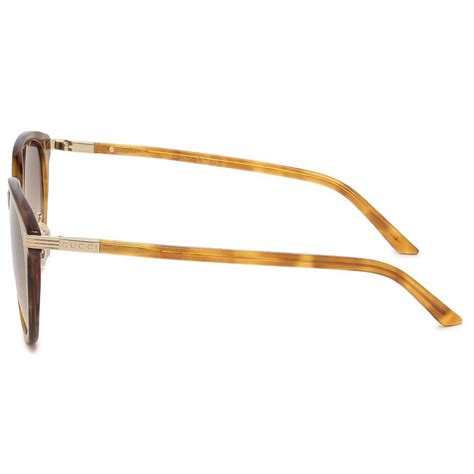グッチ Gucci サングラス アジアンフィットモデル ブラウン レディース Gucci Gg1452sk 004 （レンズ：brown