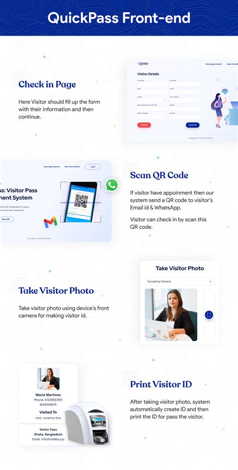 Quickpass Appointment Booking And Visitor Gate Pass System With Qr Code Codemarket