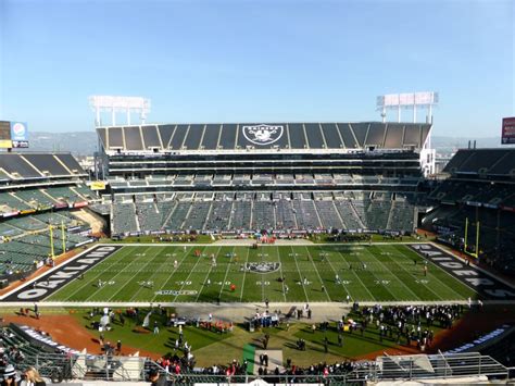 Oaklandalameda County Coliseum Oakland Raiders