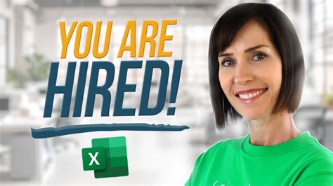 Excel Excelinterview Excelforwork Mynda Treacy