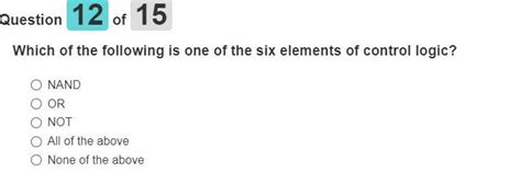 Solved Question Of Which Of The Following Statements Chegg