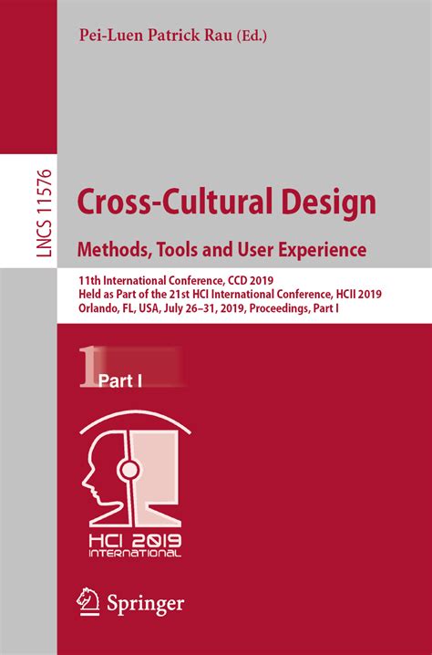Cross Cultural Design Methods Tools And Users