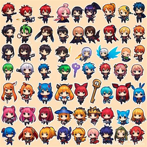 Chibi Emote Prompts Stable Diffusion Online