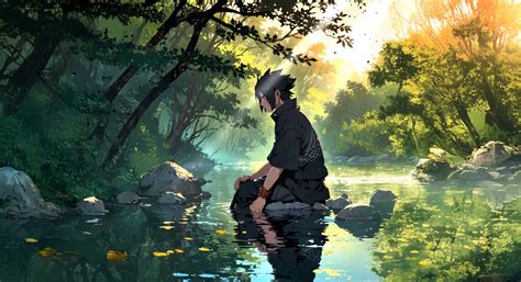 Drifting Sasuke Beautiful 4k Live Wallpaper
