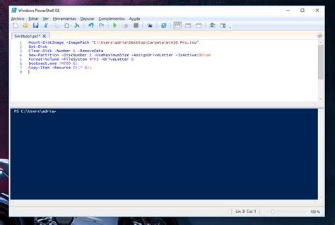 Crear Un Dispositivo Usb Booteable Desde Powershell Operating Systems Scripting Powershell