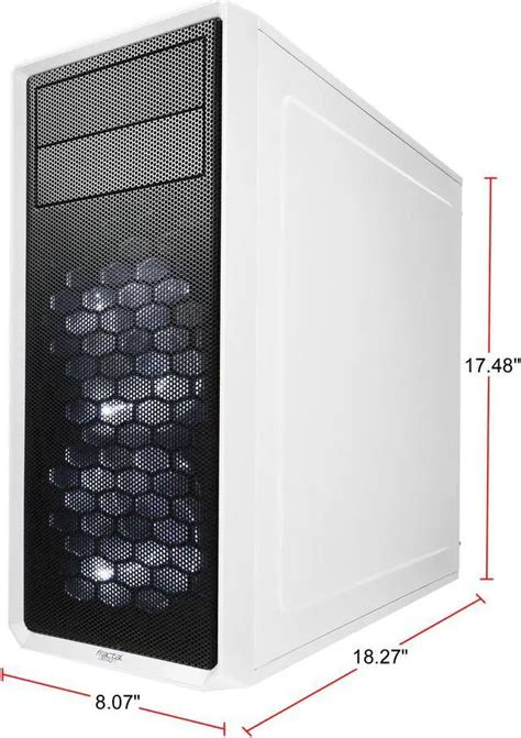Fractal Design Focus G White Atx Mid Tower Computer Case