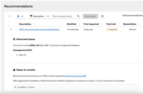 Simplify RHEL AI Management With Red Hat Insights