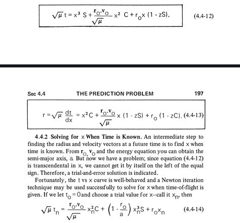 Fundamentals Of Astrodynamics Chapter 4 Question R Astrodynamics