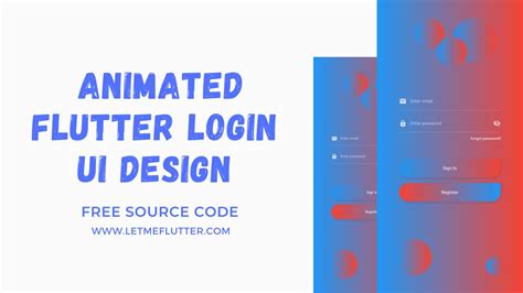 Signup Flutter Form Ui Design Beautiful Flutter Ui Template Let Me