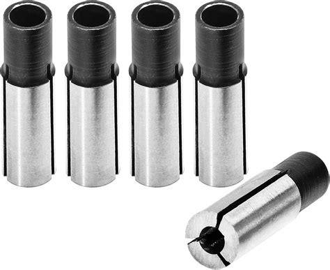 Eyech 9 Different Sizes Steel Router Collet Chuck Driver Router Adapter Converter For