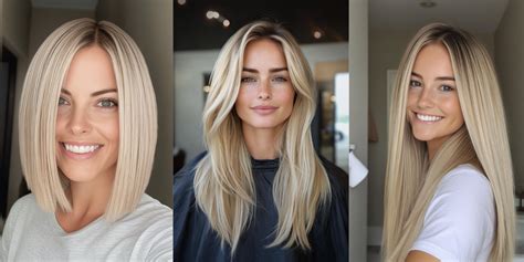 23 Refreshing Straight Blonde Hairstyles In 2025 Creativebooster