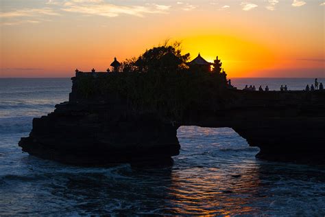 Tanah Lot Magnificent Balinese Temple In The Open Ocean Indonesia Travel