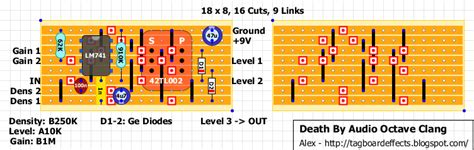 Guitar Fx Layouts Death By Audio Octave Clang