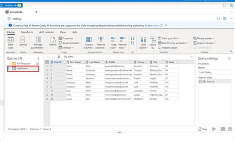 Step 4 Now Click On Merge Queries To Merge Your Dataset