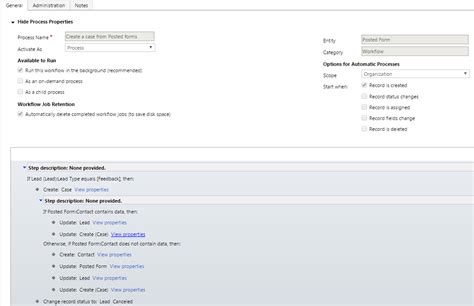 Configuring A Clickdimension Web Form And Creating Cases In Ms Crm On