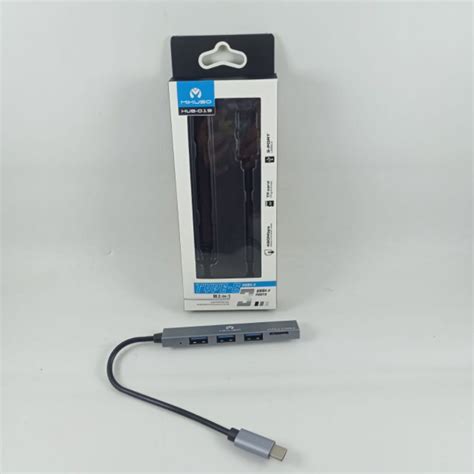 Jual USB HUB TIPE C 3 PORT MIKUSO CARD READER HUB 019 Shopee Indonesia