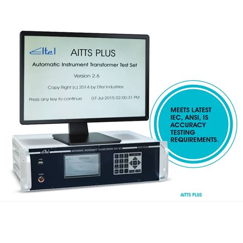 Eltel AITTS Plus Automatic Instrument Transformer Test Set At Best