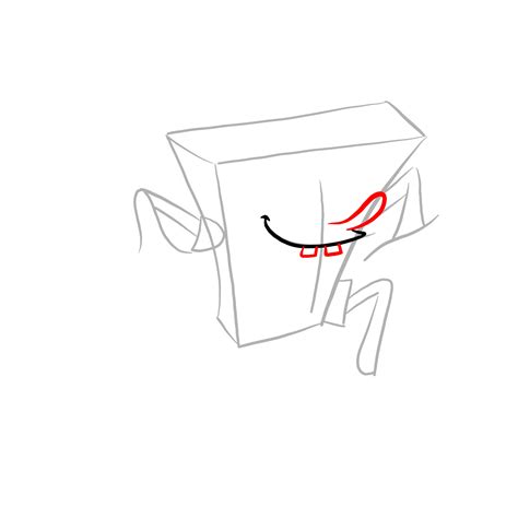 How To Draw Corrupted SpongeBob FNF Sketchok Easy Drawing Guides