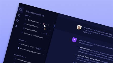 Chat Gpt Ui Redesign Behance