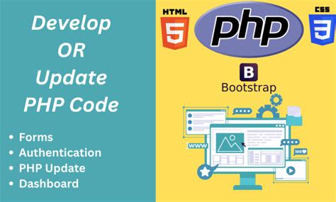 Develop Or Update Any Php Code Using Html Bootstrap By Webdoctor07 Fiverr