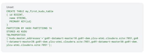integrating cloudera data warehouse with kudu clusters blog cloudera