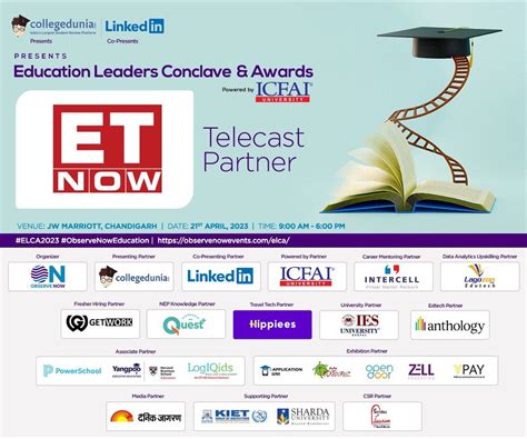 Zain Khan On Linkedin We Are Proud To Welcome The Economic Times As A Telecast Partner At The