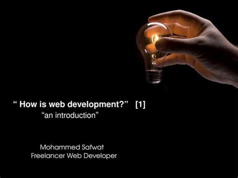 introduction to web development pptx