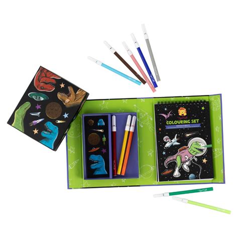 Colouring Set Dinos In Space Toy Dubai Toys Mena Llc