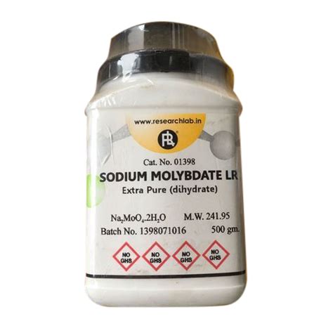Sodium Molybdate Powder For Laboratory Packaging Size 500gm At