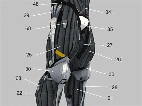 Nanosuit 20 Standing Pose Crysis Paper Model