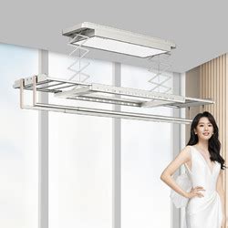 省800元好太太收纳用品 HOTATA 好太太 隐形电动晾衣架智能遥控自动升降家用阳台晒衣架嵌入晾衣杆多少钱 什么值得买