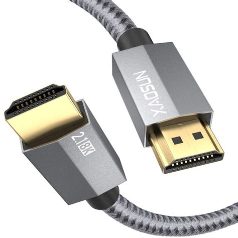 8k Hdmi 21 Cable 33ftxaosun 48gbps Ultra High Speed Hdmi Cord