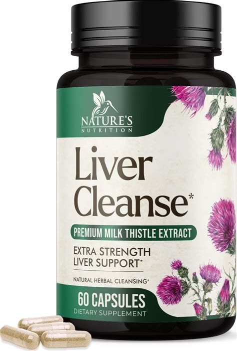 Liver Cleanse Detox And Repair Formula Herbal Liver Support Supplement