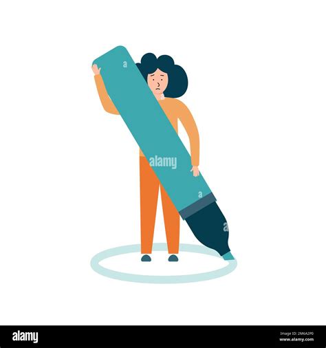 Personal Space Concept Characters Setting Protecting Personal Boundaries During Communication