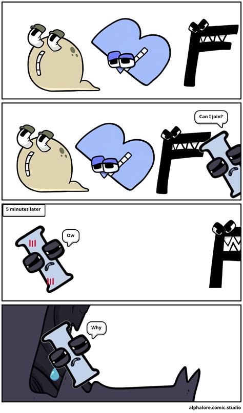 My First Alphabet Lore Comic R Alphabetfriends