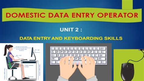 Unit 2 Data Entry And Keyboarding Skills Youtube
